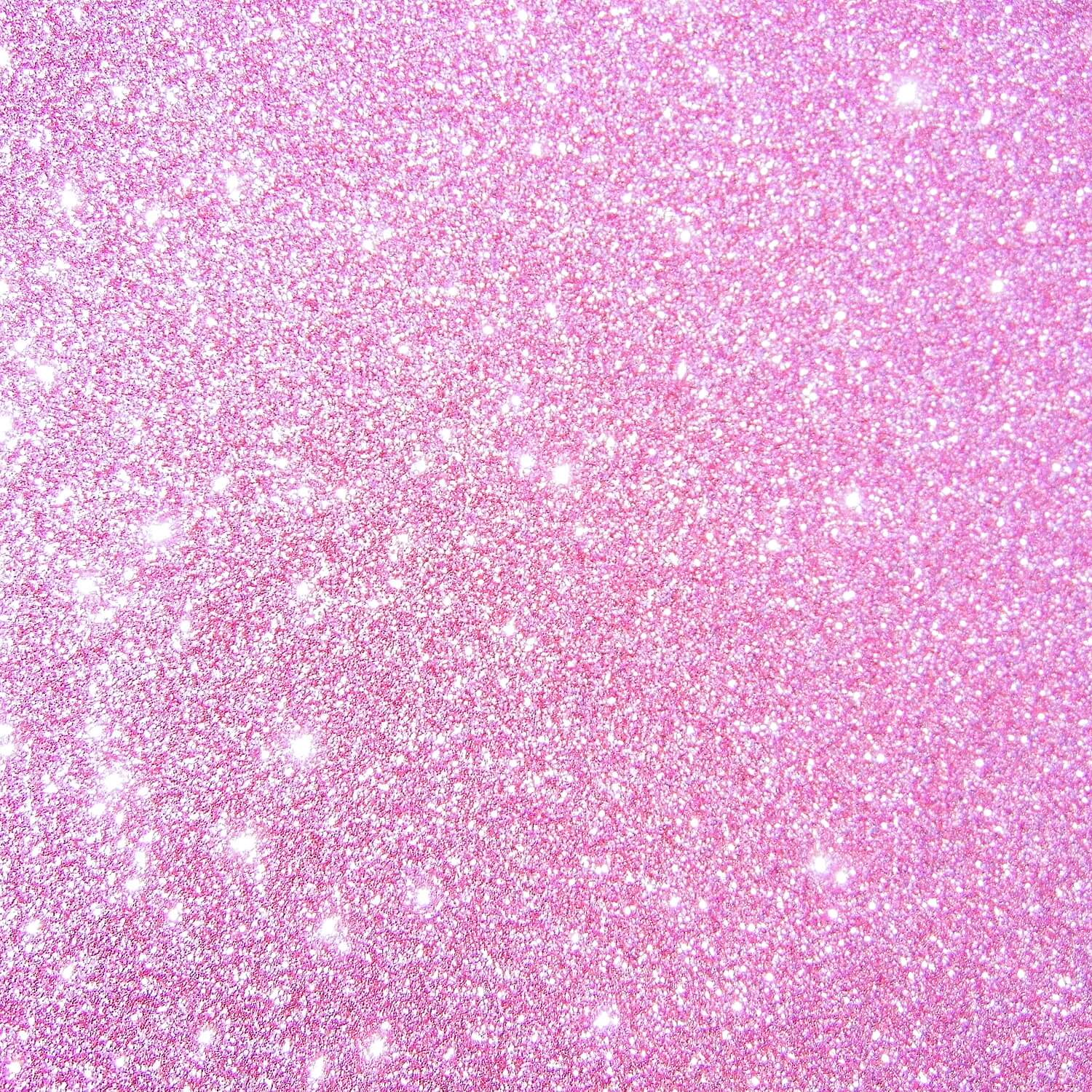 Bastelshop - Bastelpapier Glitter rosa A4 Glitzerkarton